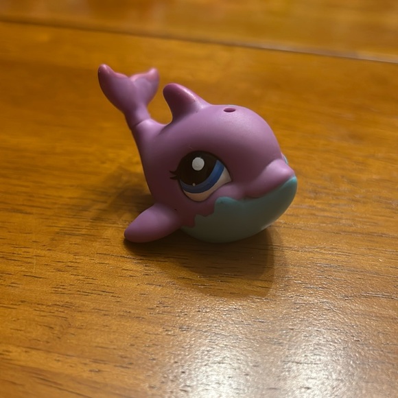 Littlest Pet Shop | Toys | Authentic Littlest Pet Shop 209 Dolphin Fish ...